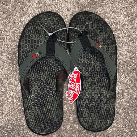 Vans | Shoes | Mens Rasta La Costa Lite Vans Flip Flops | Poshmark